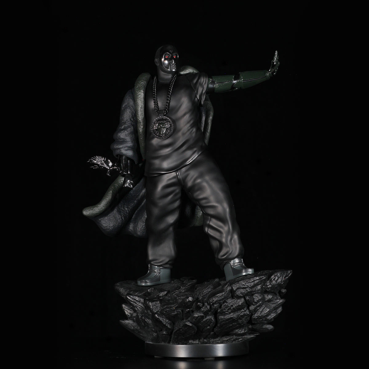 Ghostface Killah x Concrete Jungle x Hip Hop 50 Statue: BLACKOUT VERSI ...