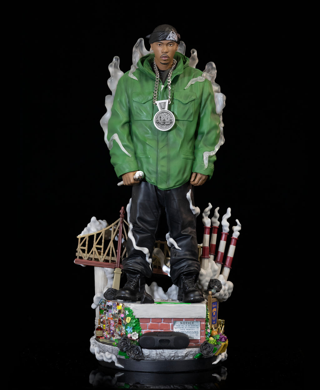 Nas x Concrete Jungle x Hip Hop 50 Statue – Mass Appeal